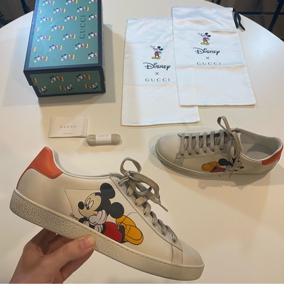 Gucci | Shoes | Gucci X Disney Mickey Mouse Ace Sneakers | Poshmark